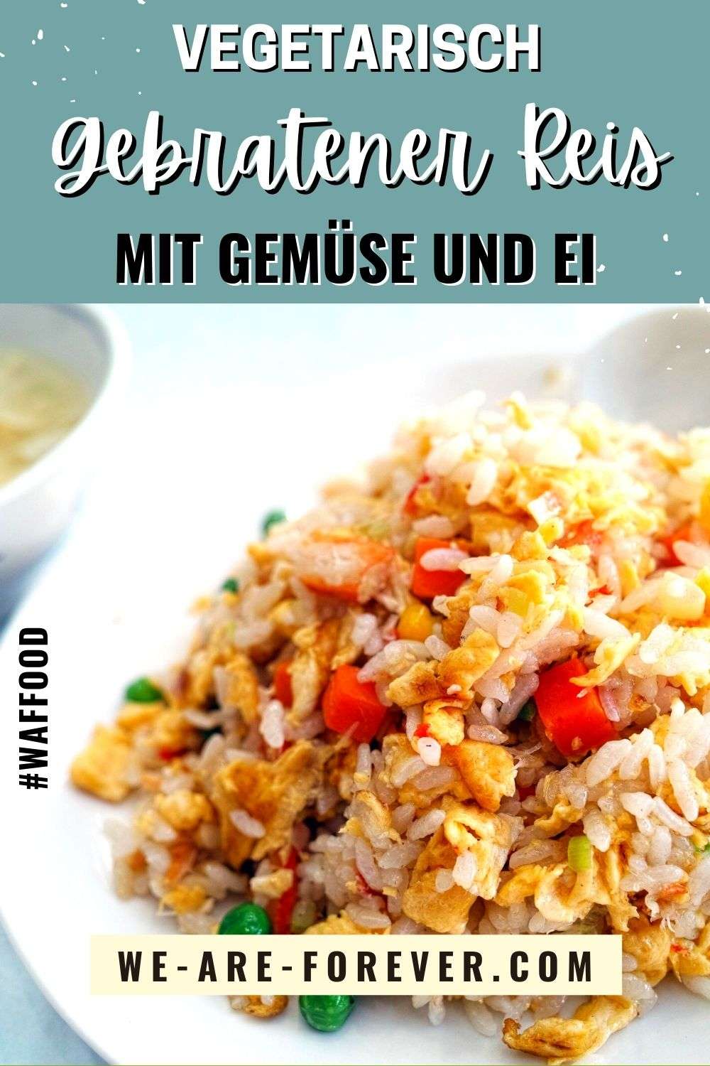 Rezept: Gebratener Reis mit Ei und Gemüse - einfach und schnell